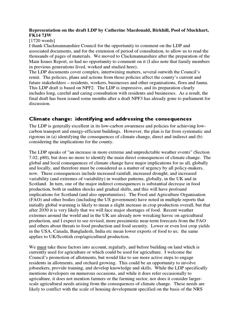 SD54 Supporting Information | PDF | Effects Of Global Warming | Habitat