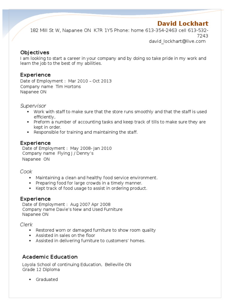 David Resume | PDF