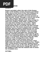 Pyramus and Thisbe: A Tragic Love Tale | PDF | Mystery, Thriller ...