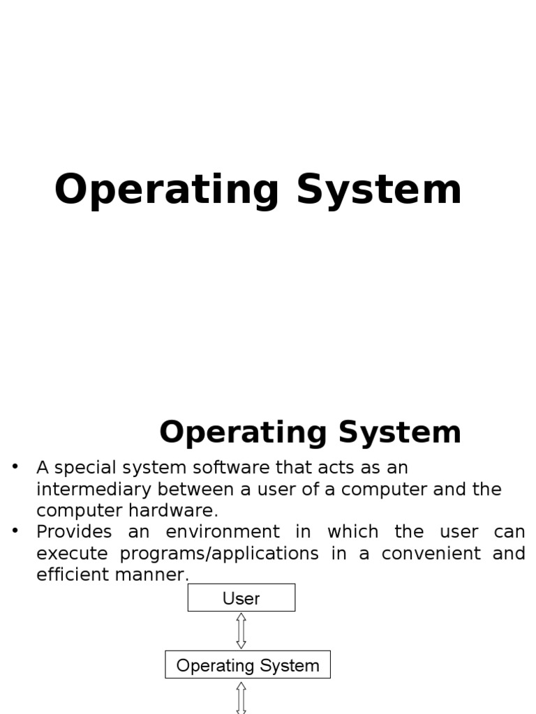 Operating System | PDF | Operating System | Microsoft Windows