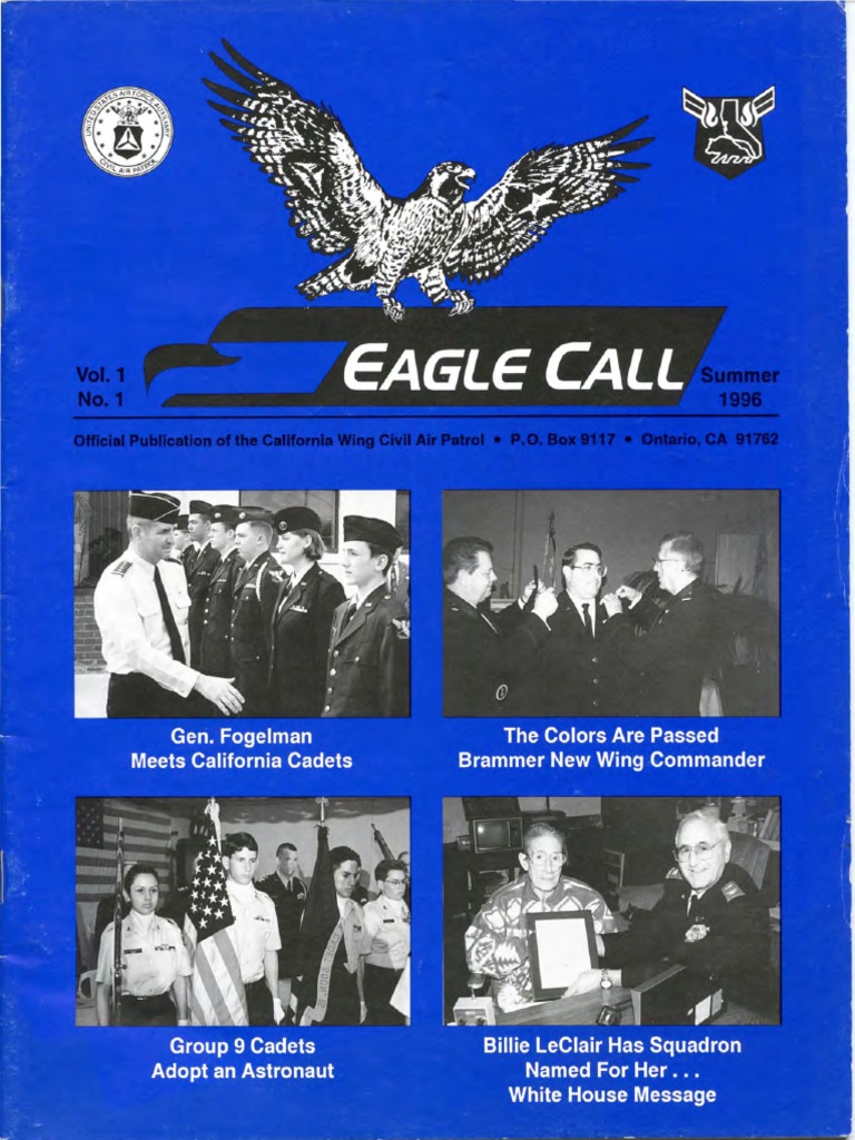 California Wing - Jun 1996 | PDF | Civil Air Patrol | United States Air ...