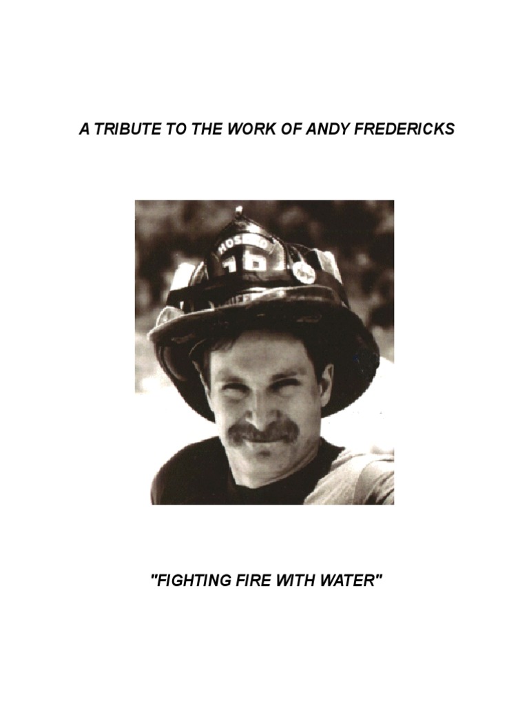 Andy Fredericks Fighting Fire With Water: The Complete Works | PDF ...