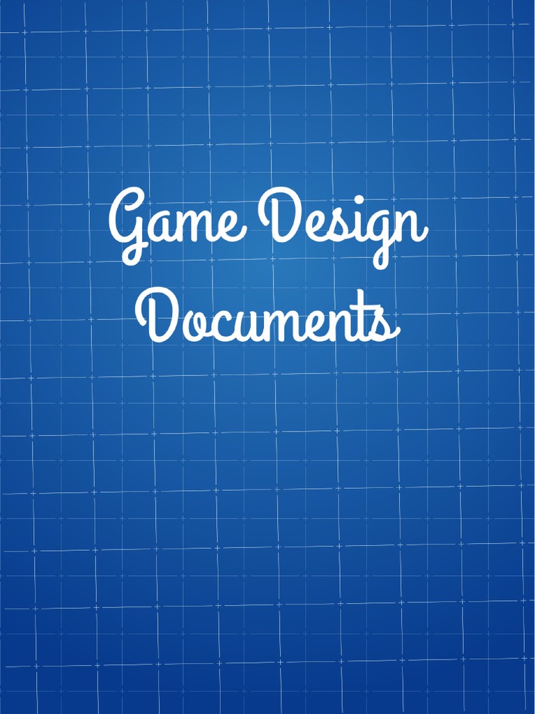 Game Design Documents | Game Design | Video Games