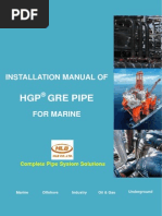GRP Pipe Installation Guide | PDF | Fiberglass | Pipe (Fluid Conveyance)