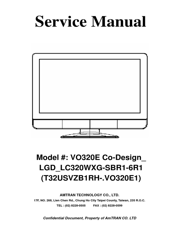 Vizio Vo320e | Download Free PDF | Television | Electromagnetic ...