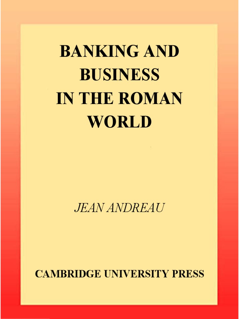 Banking and Business in The Roman World | Download Free PDF | Money ...