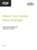 UWI Revised GPA Scheme Overview | PDF | Schools | Educational ...