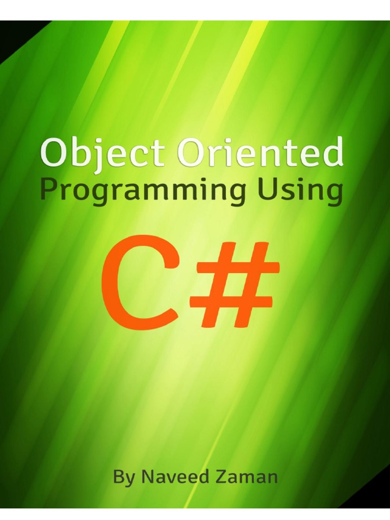 Introduction To C-Sharp | PDF | Constructor (Object Oriented ...
