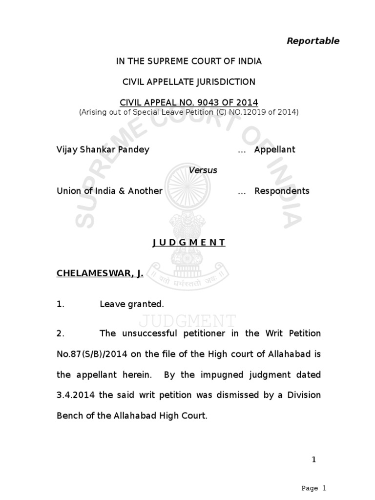 Government Employees Can File PIL Since Right to Judicial Remedies is a ...