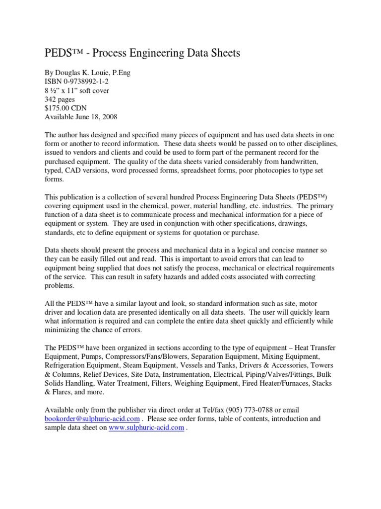 Peds | PDF | Data | Process Engineering