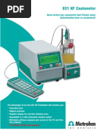 Mettler Toledo C20-C30 Coulometric Titrator Datasheet | PDF | Usb ...