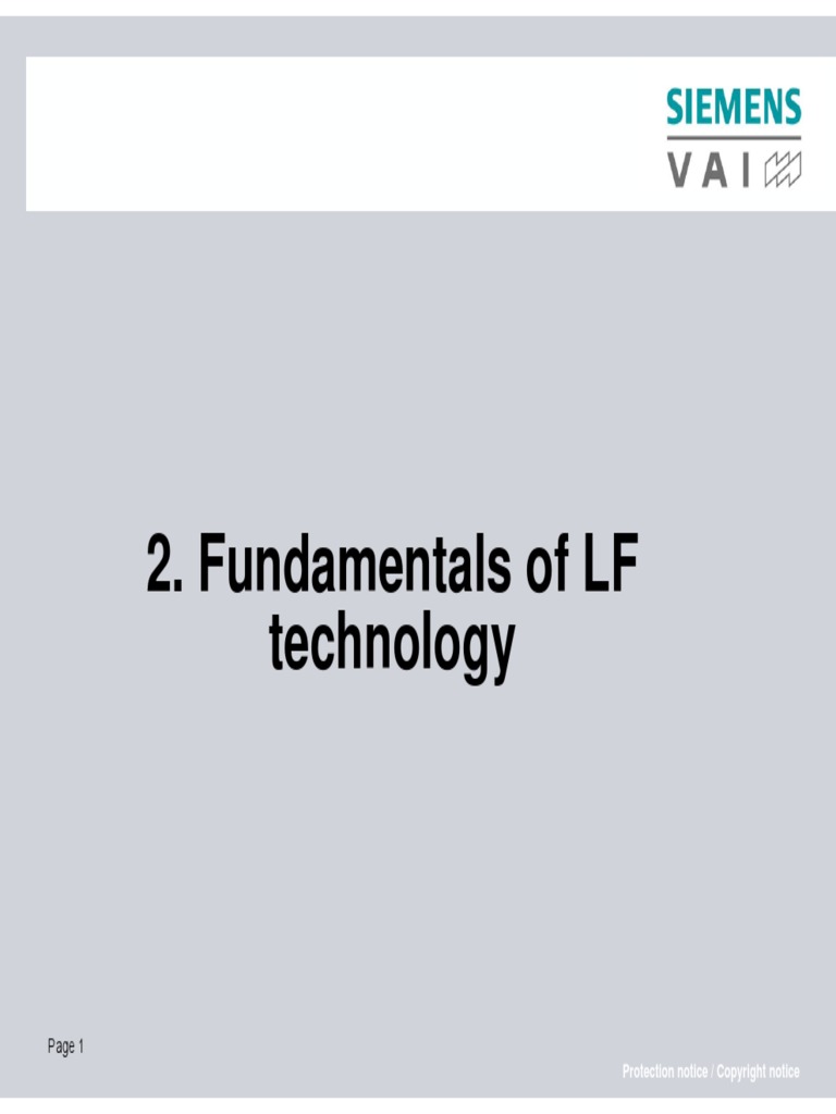 Training 2 LF Fundamentals | PDF | Steelmaking | Steel