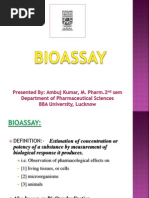 Bioassay Procedure For Three Point and Four Point | PDF | Bioassay ...