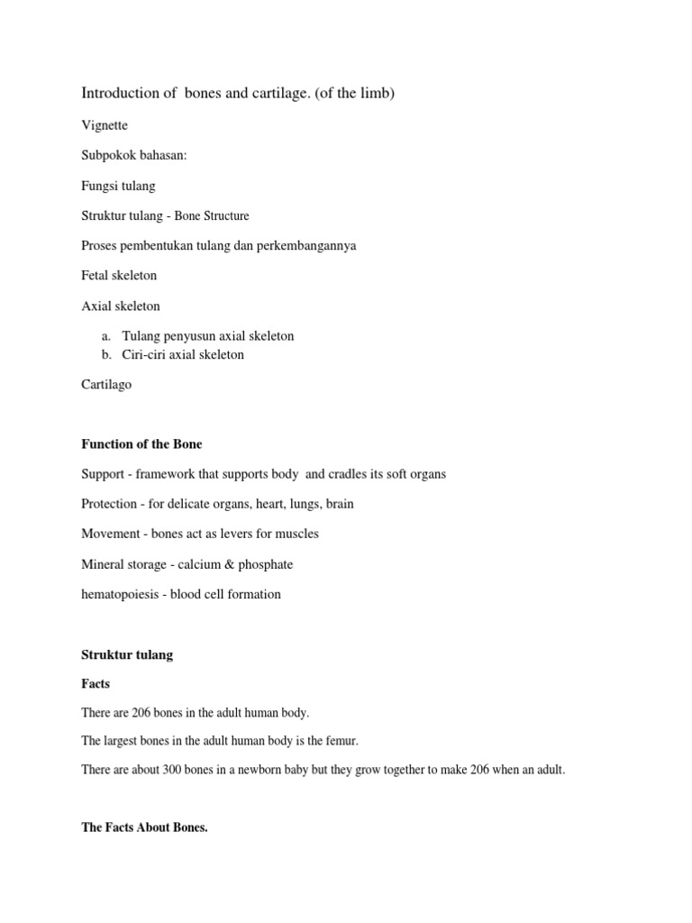 Introduction To Musculoskeletal System 2012 | PDF | Bone | Skull
