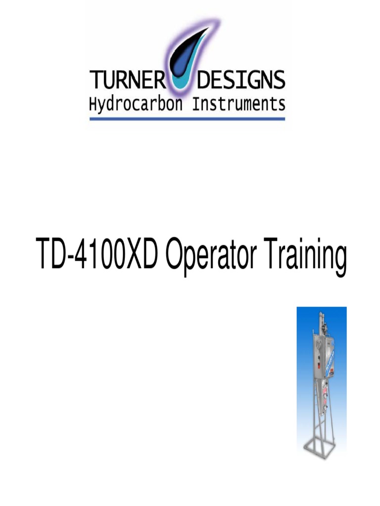 TD4100XD Presentation - TD-4100XD Operator Training | PDF ...