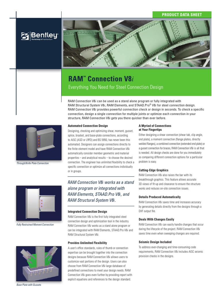 Ram Connection Data Sheet | PDF | 64 Bit Computing | Computer Architecture