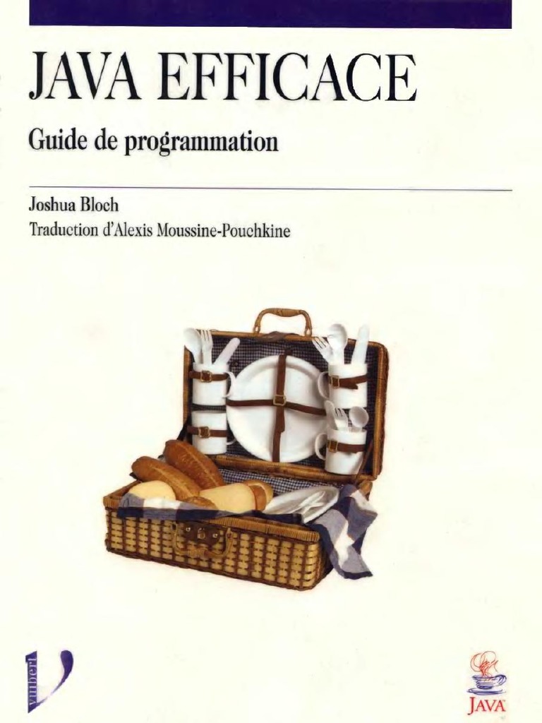 Java Efficace - Guide de Programmation | PDF