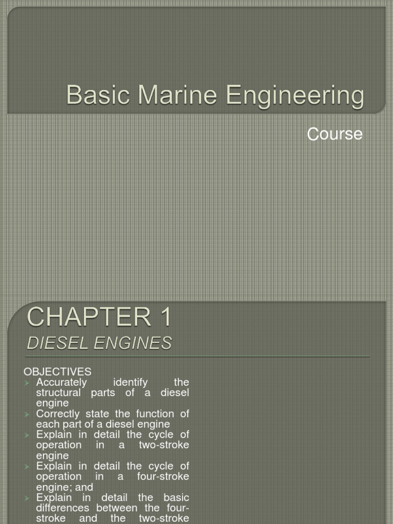 Basic Marine Engineering For Maritime Students Pdf Internal