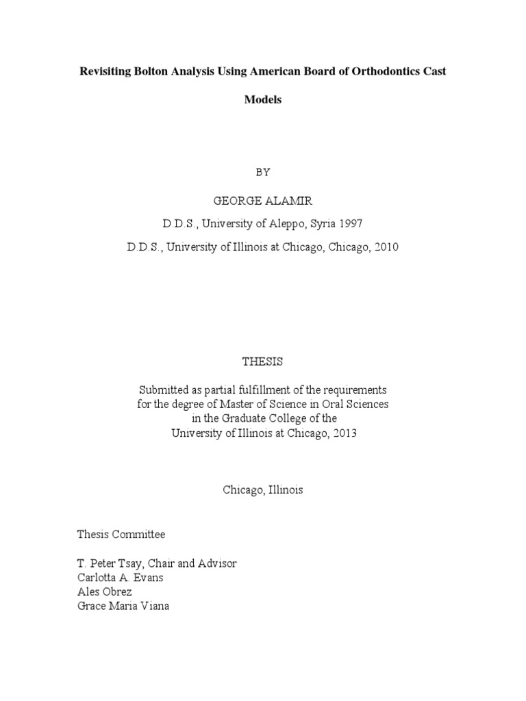 Bolton Analysis According to ABO | Orthodontics | Coefficient Of Variation