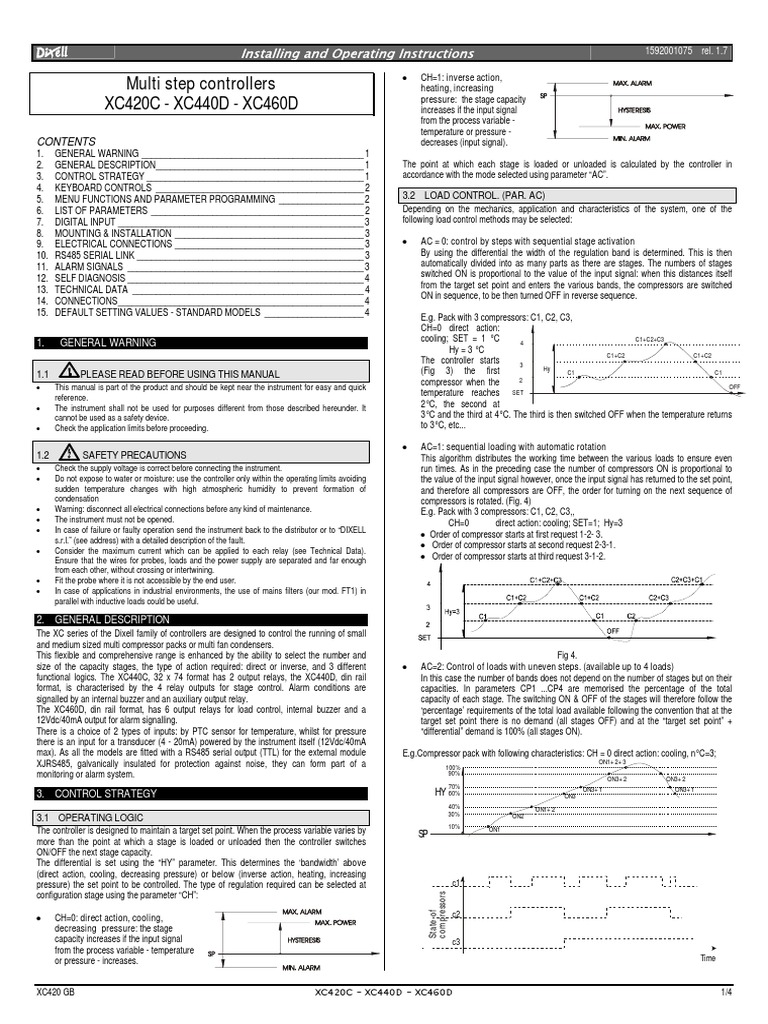 XC420 GB | PDF | Relay | Parameter (Computer Programming)