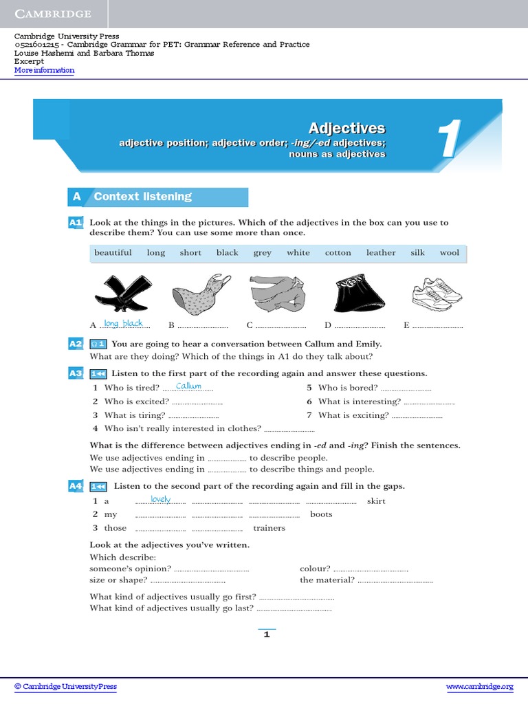 Tema 1 Grammar | PDF | Home & Garden