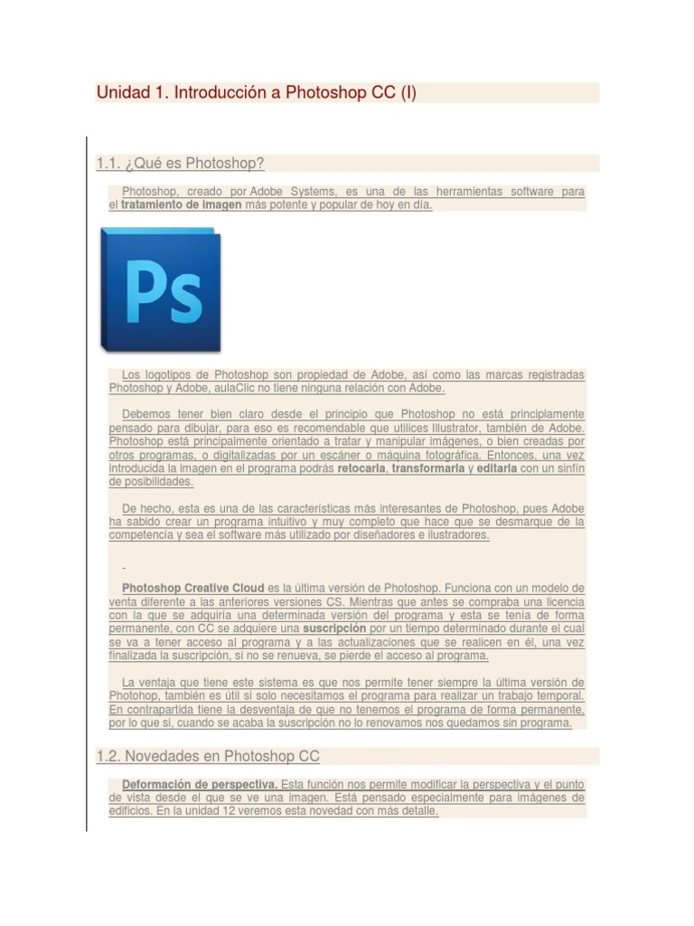 Manual de Photoshop Cs6 | PDF | Modelo de color Rgb | Color