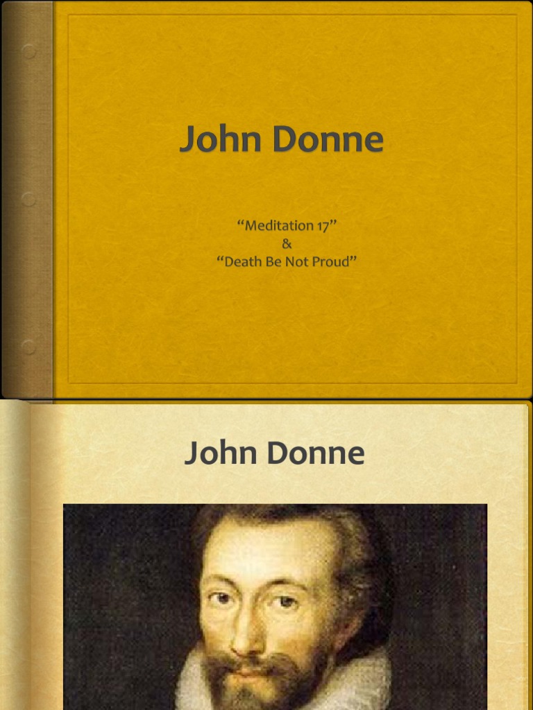 John Donne Powerpoint | PDF | Poetry | Religion And Belief