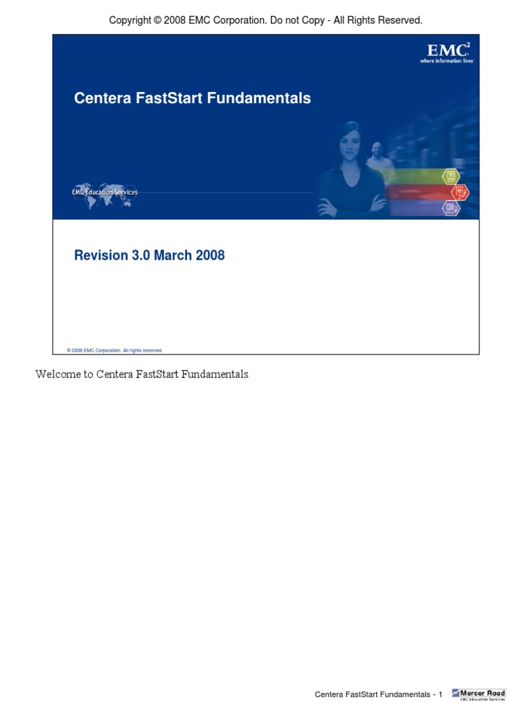Centera Faststart 2008 - Ps Version | PDF | Computer Data Storage ...