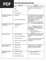 Ratios Choice Board | PDF | Ratio | Cognition