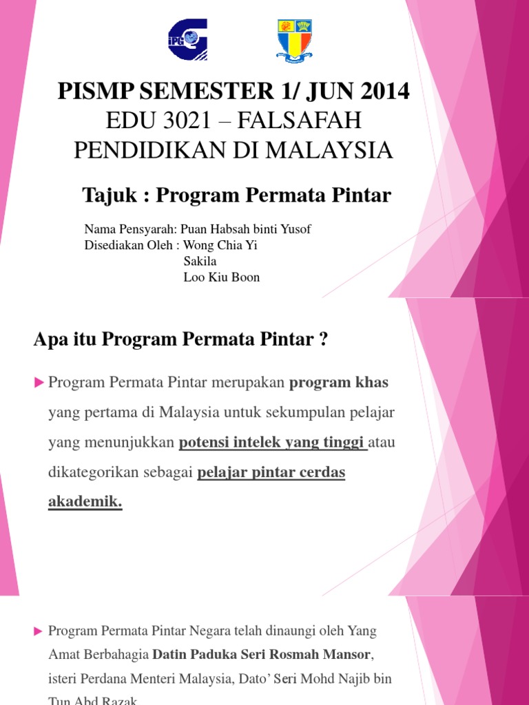 Program Permata Pintar | PDF