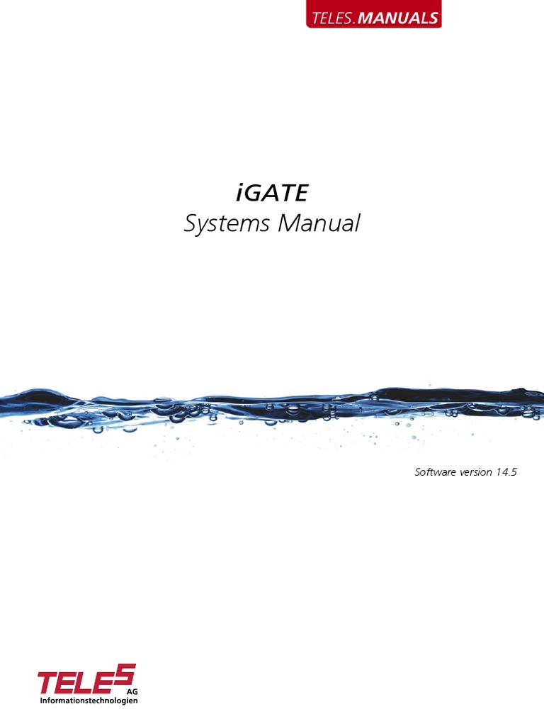 TELES - iGATE 14.5 | PDF | Transmission Control Protocol | Firewall ...