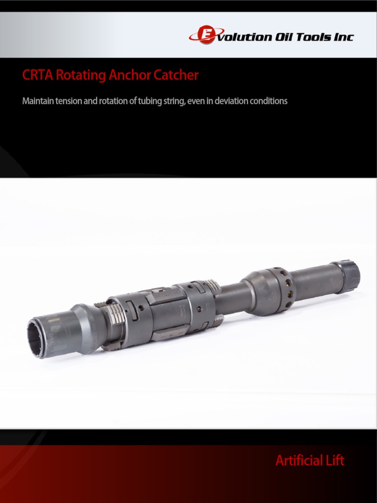 CRTA Rotating Anchor Catcher Product Brochure | Tension (Physics ...