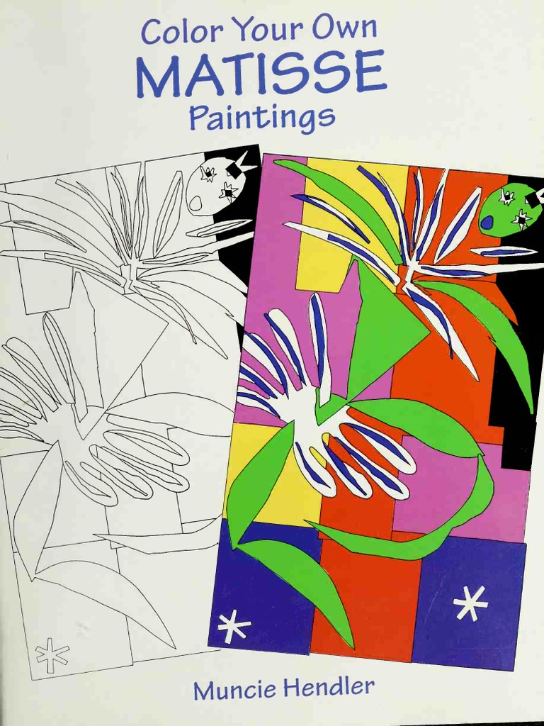 Color Your Own Matisse Paintings | PDF | Communication Design | Art ...