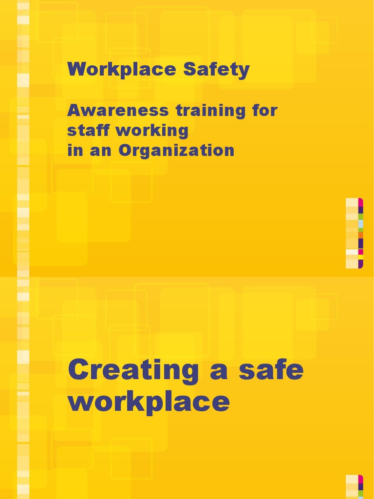 Workplace Safety Powerpoint Presentation | PDF | Dangerous Goods ...