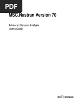 MSC Nastran Solution Types Overview | PDF | Nonlinear System | Physics