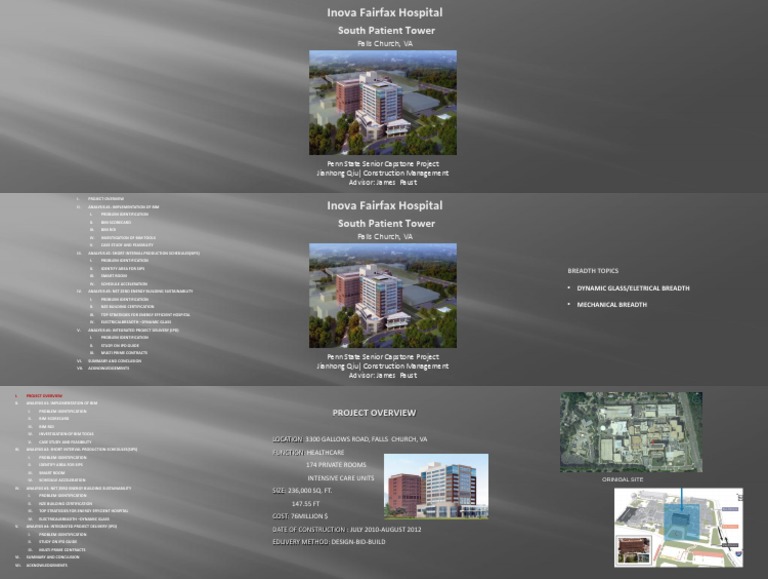 Inova Fairfax Hospital: South Patient Tower | PDF | Building ...