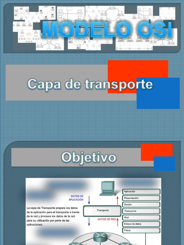 Capa de Transporte Modelo OSI | PDF | Protocolos de comunicaciones ...