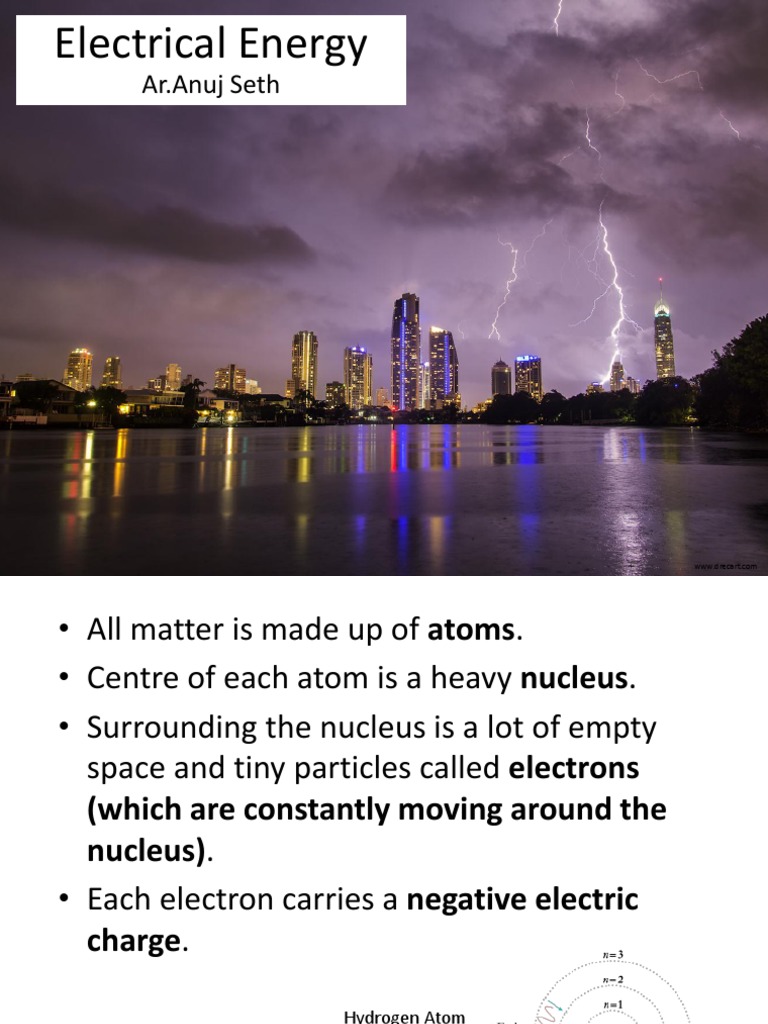 Electrical Energy | PDF | Electric Charge | Proton