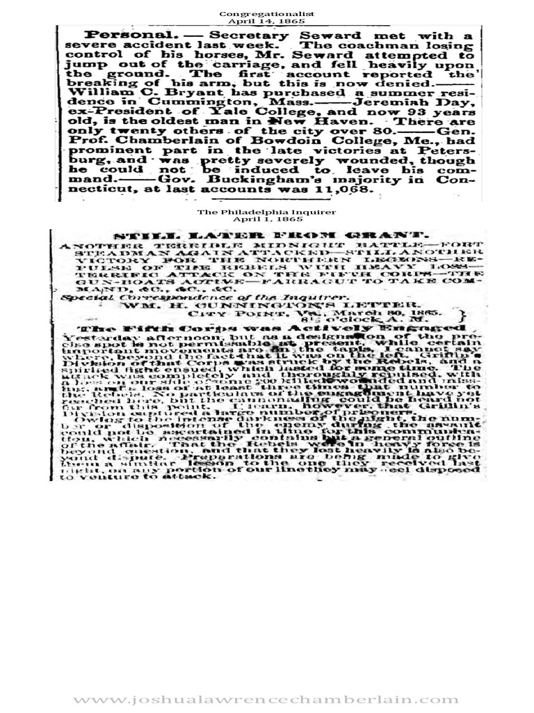 Quaker Road and Five Forks | PDF | Military Science | Military