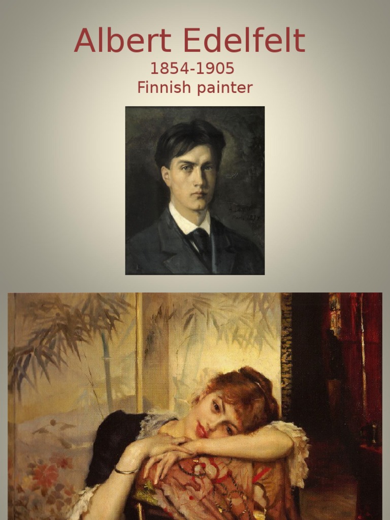 Albert Edelfelt | PDF | Travel | Art
