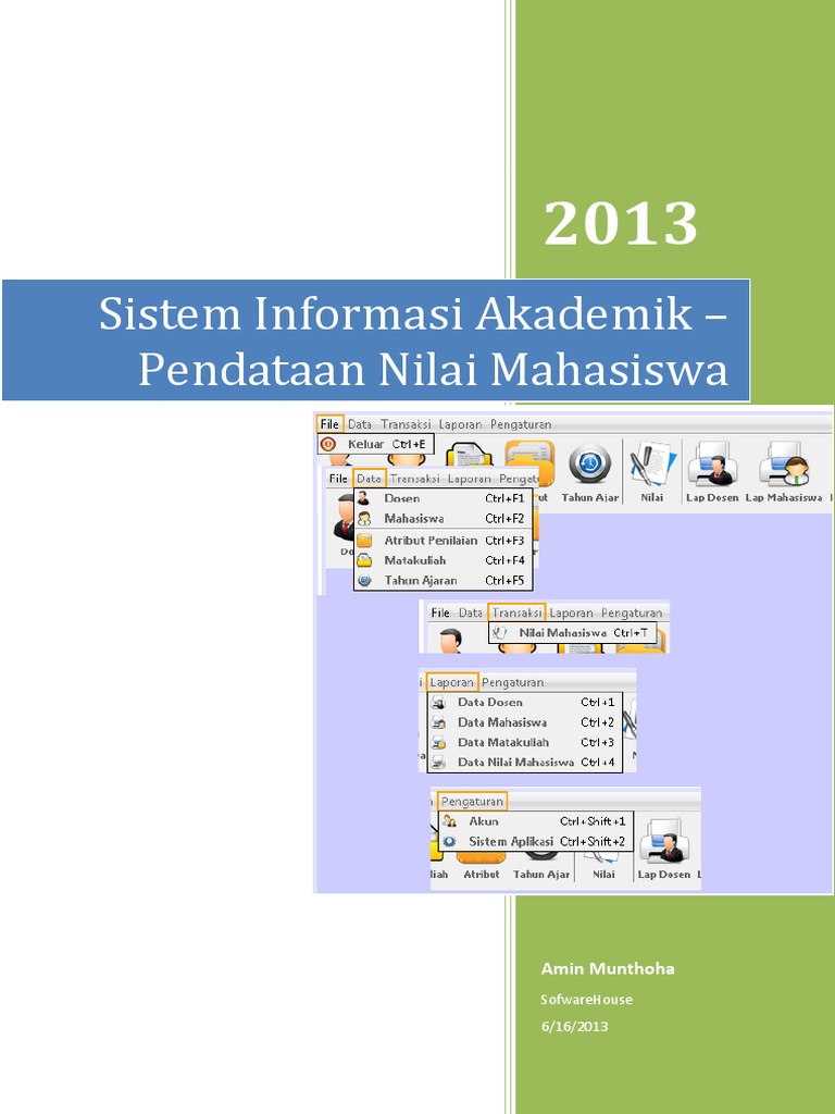 Sistem Informasi Akademik - Pendataan Nilai Mahasiswa | PDF | Karier & Perkembangan