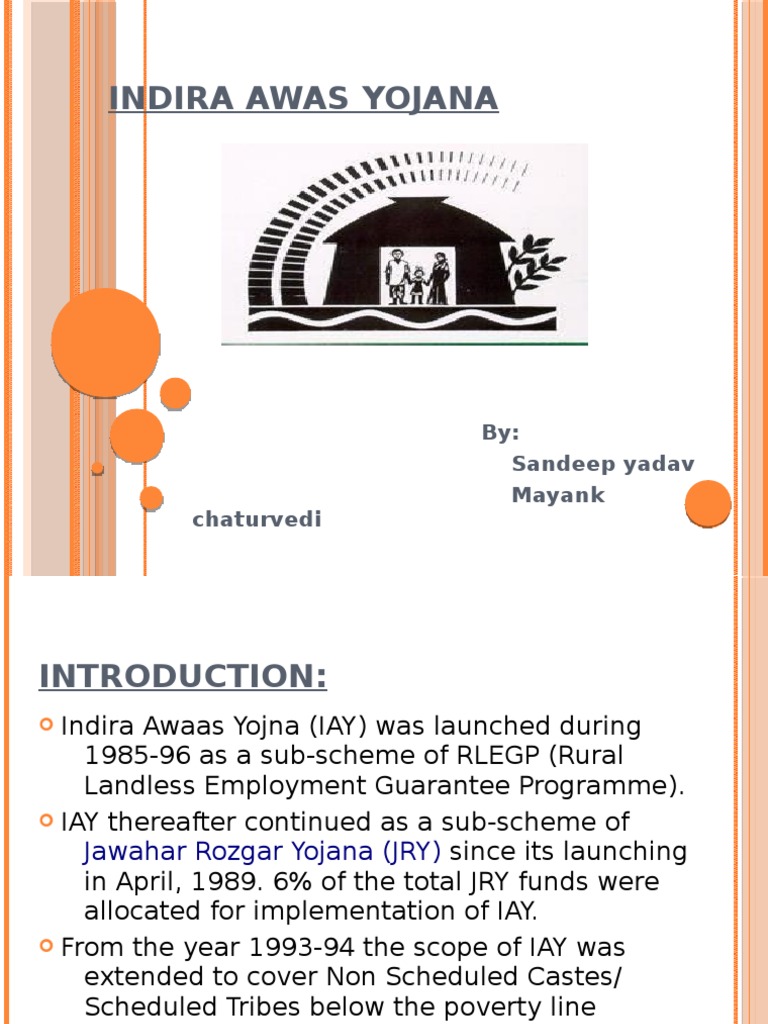 Indira Awas Yojana Overview and Insights | PDF | Government | Economies