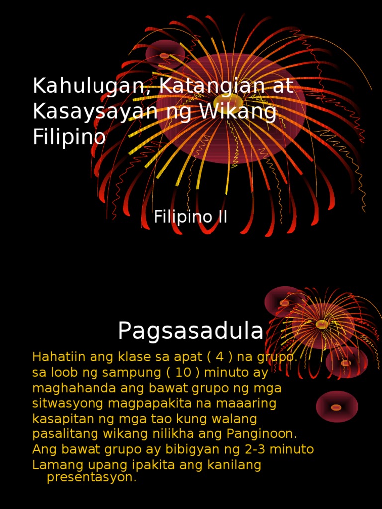 Wikang Filipino | PDF
