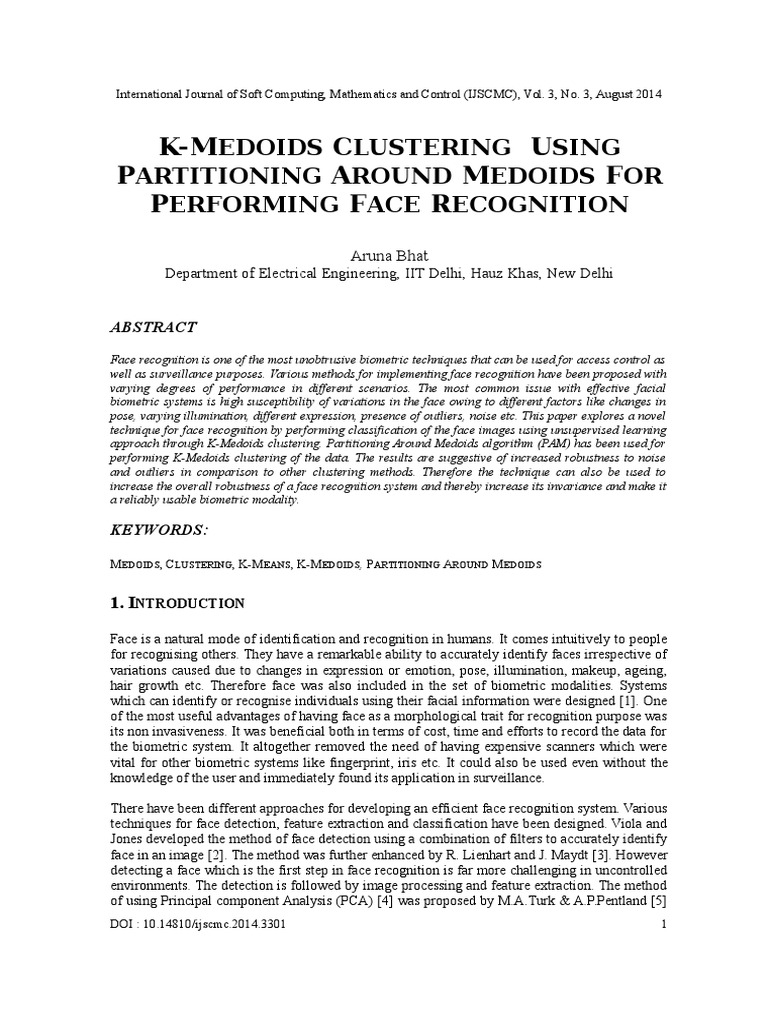 K-Medoids Clustering Using Partitioning Around Medoids For Performing ...