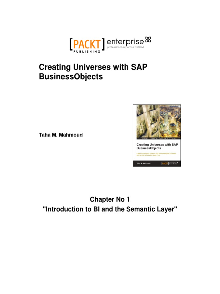 Creating Universes With Sap Businessobjects Sample Chapter Pdf Business Intelligence Databases 6239