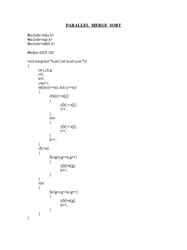 3 1 Merge Sort Areas Of Computer Science Computer Programming 