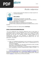 Valpakine 500 mg: Usos y Dosis | PDF | Farmacocinética | Medicamentos ...