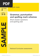 2015 Key Stage 2 SPAG Mark Schemes | PDF | Part Of Speech | English ...