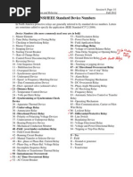 ANSI Relay Codes | PDF