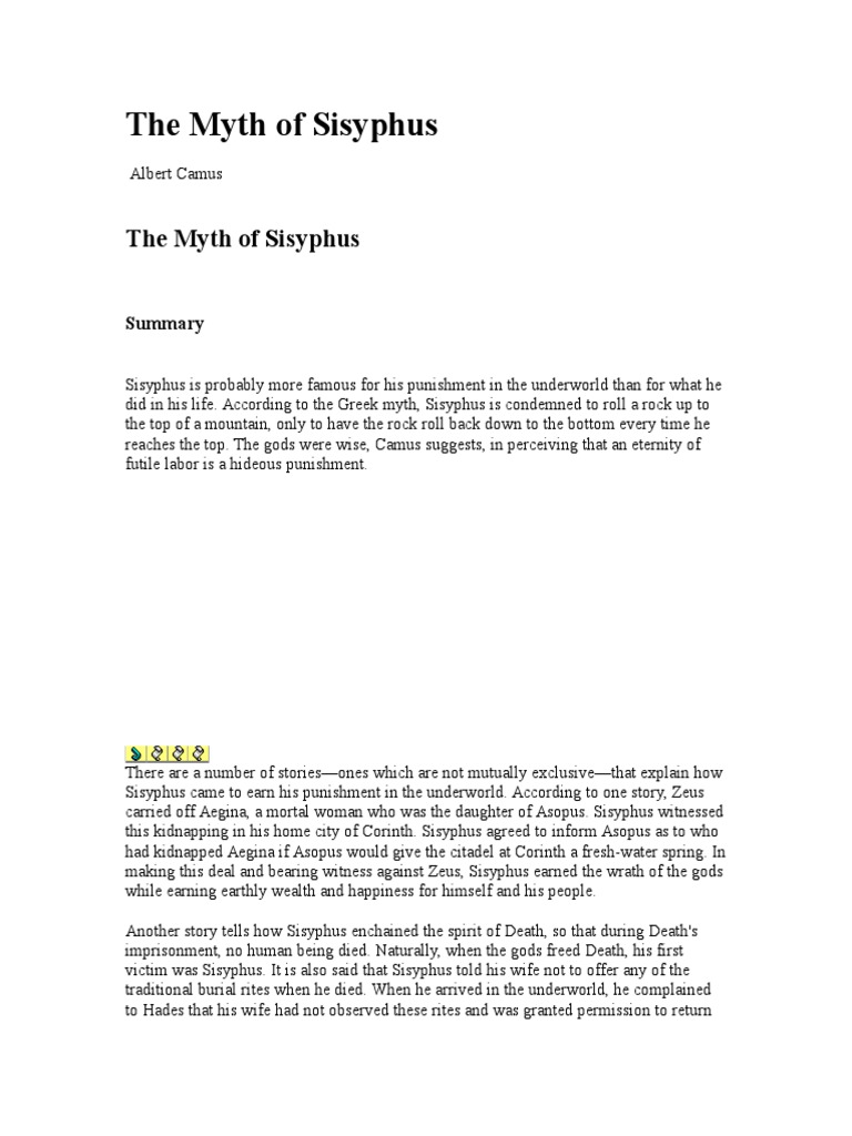 The Myth of Sisyphus